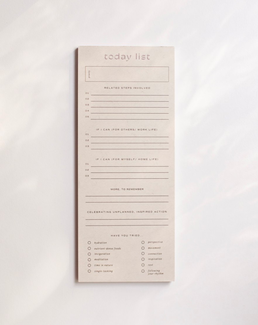 today list – Mountainside