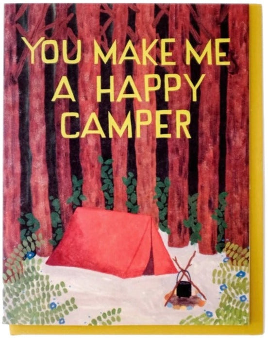 Happy Camper Card – Mountainside
