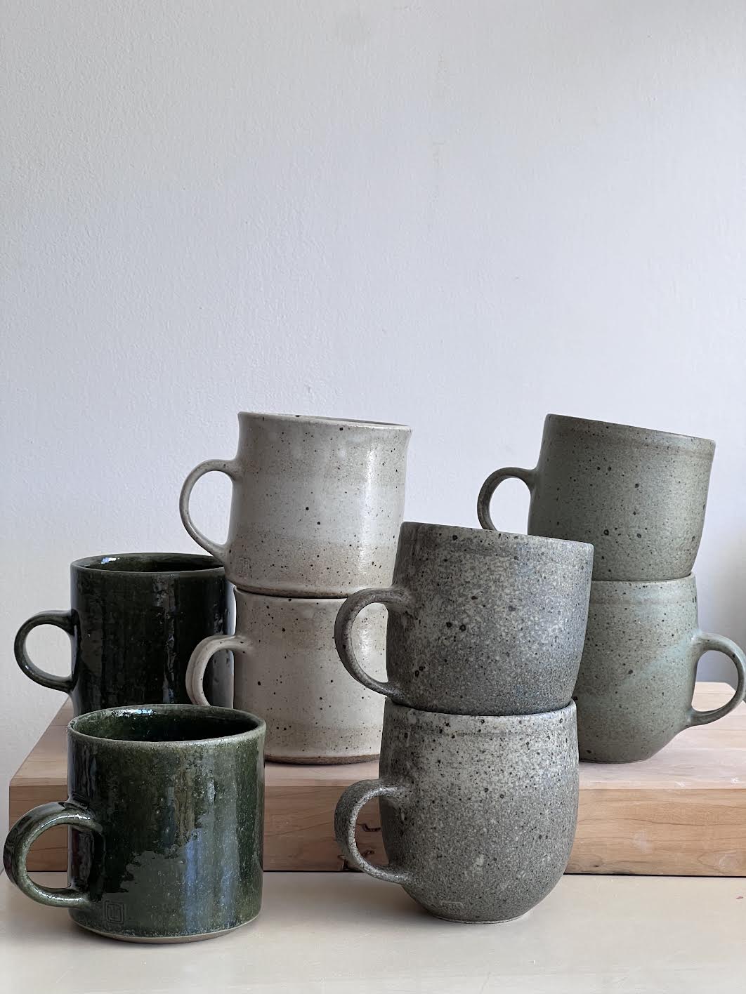 Handcrafted Natural Glaze Mugs – Mountainside