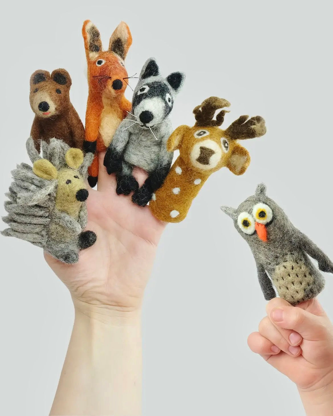 Felt Friends Finger Puppets – Mountainside
