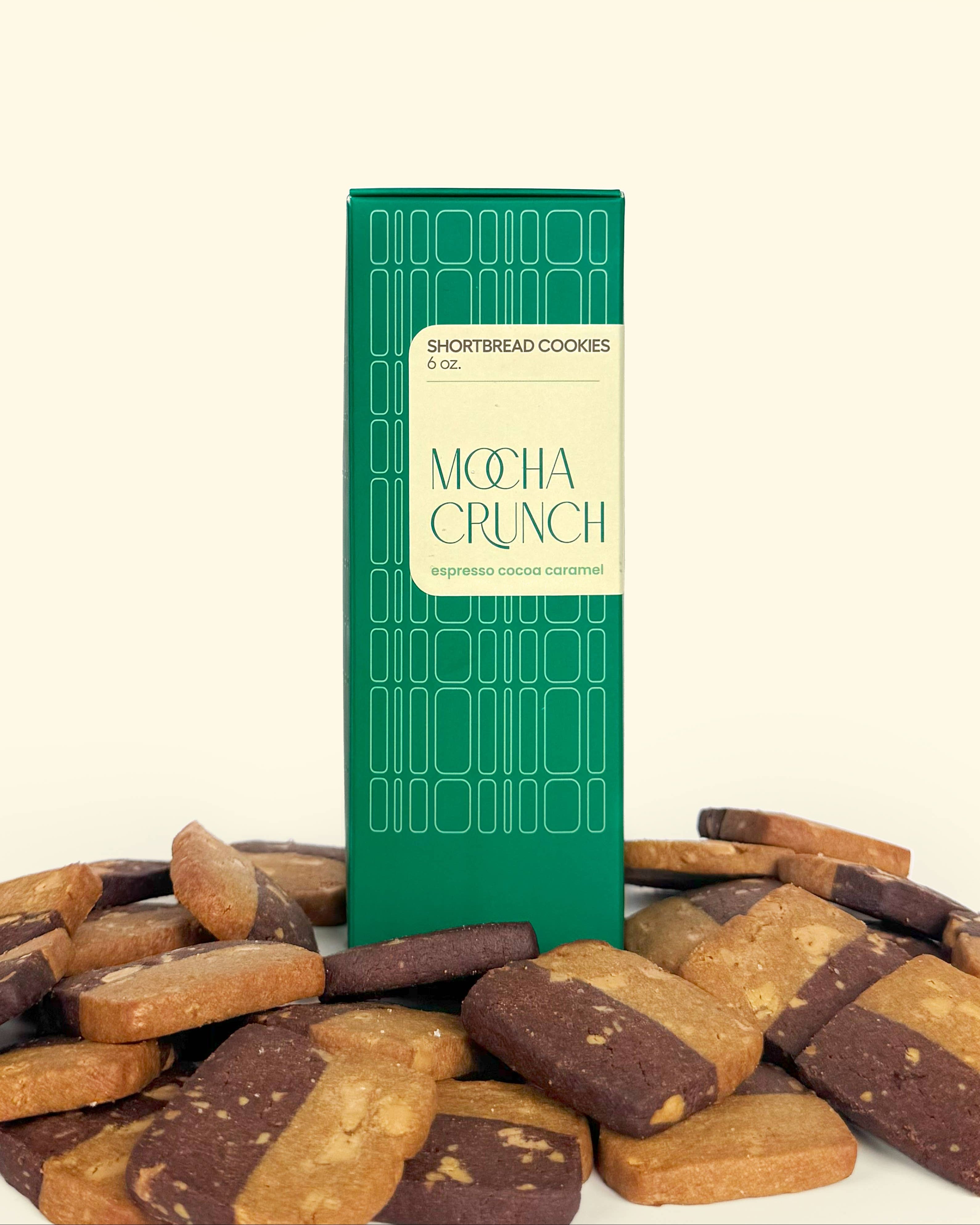 Mocha Crunch Shortbread Cookies – Mountainside