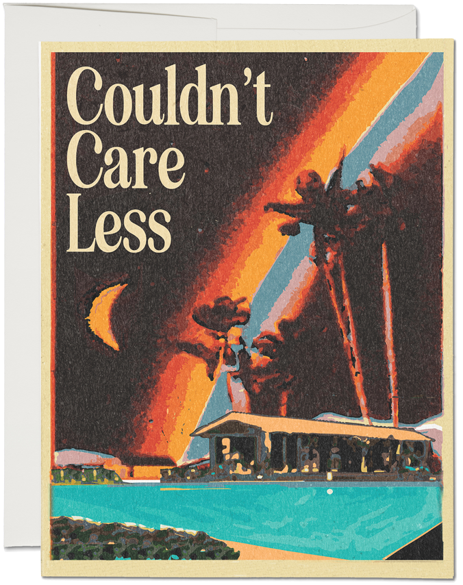 Couldn't Care Less Card – Mountainside