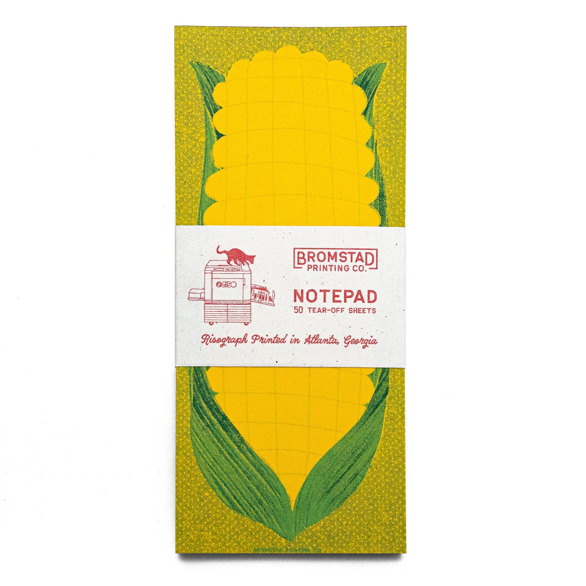 Corn Risograph Notepad – Mountainside