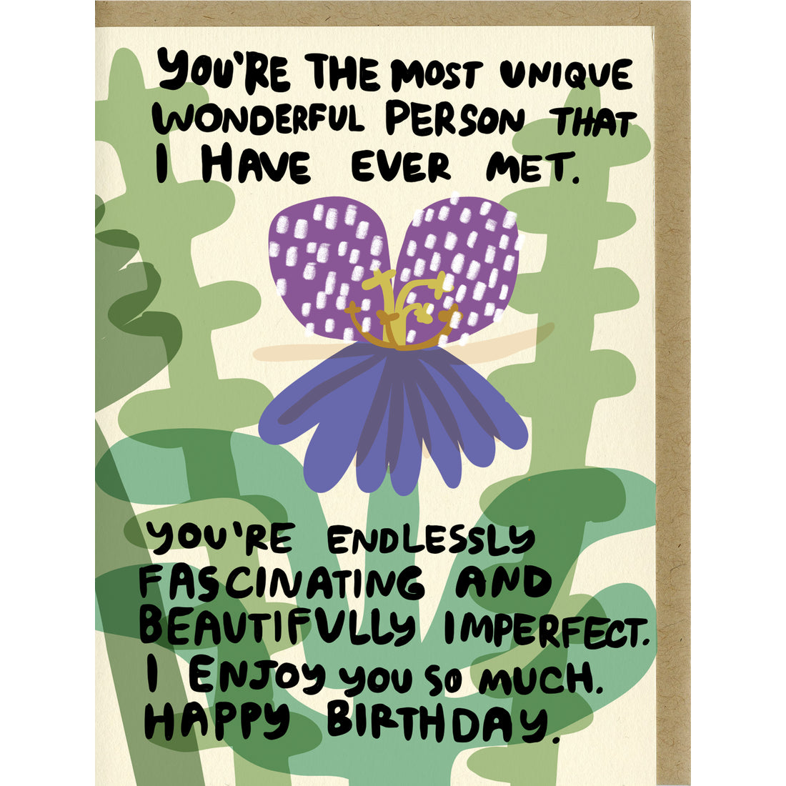 Most Wonderful Person Card – Mountainside