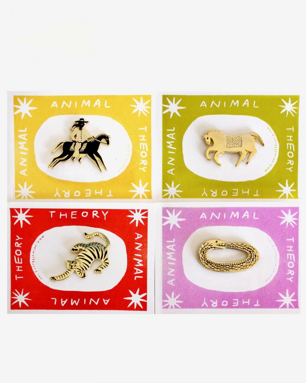 ANIMAL THEORY Enamel Pin – Mountainside