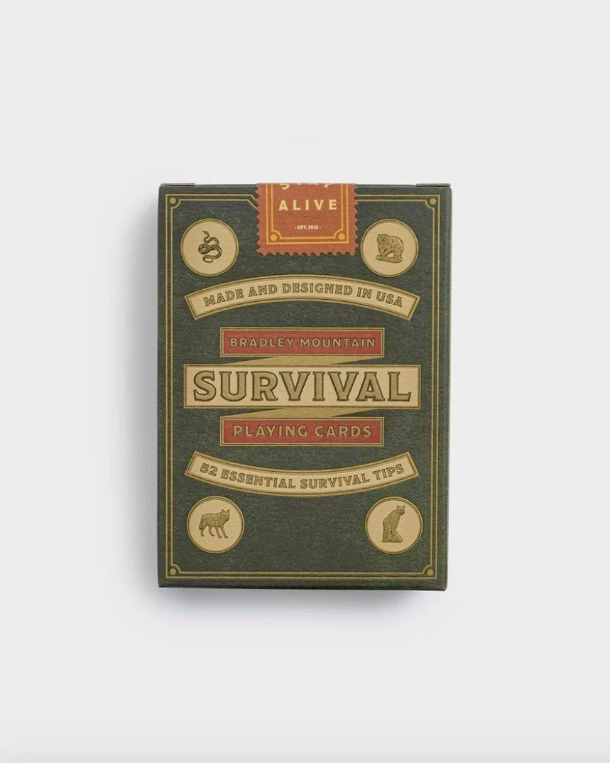 Survival Playing Cards – Mountainside